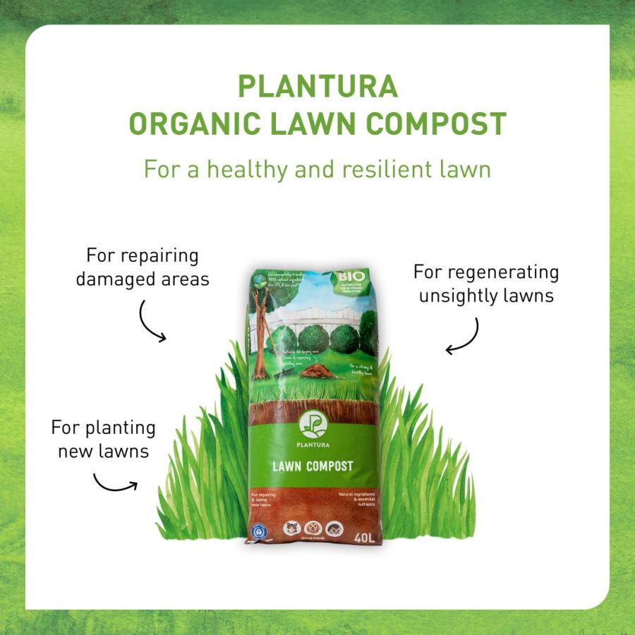 Organic Lawn Compost - Plantura Shop – Plantura UK