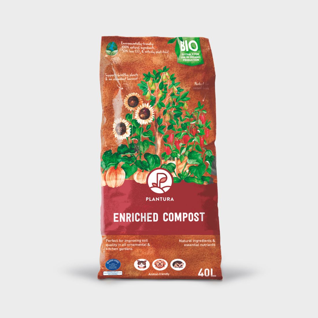 Organic Enriched Compost - Plantura Shop – Plantura UK